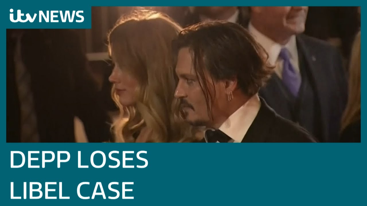 Johnny Depp loses libel case against The Sun over ‘wife beater’ article | ITV News