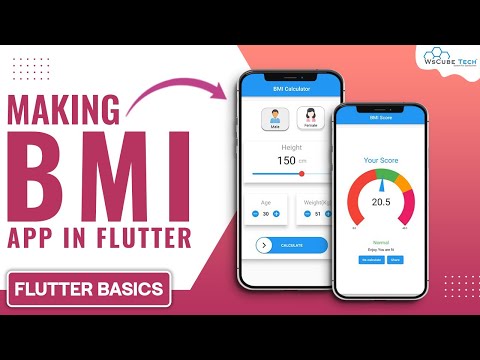 Learn How to Build BMI APP in Flutter | BMI Calculator Tutorial - Mind Luster