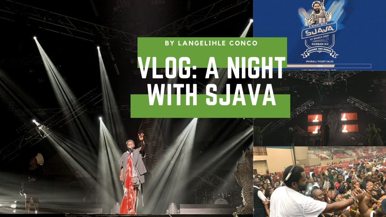 VLOG | A Night With Sjava | FULL Sjava Peformance