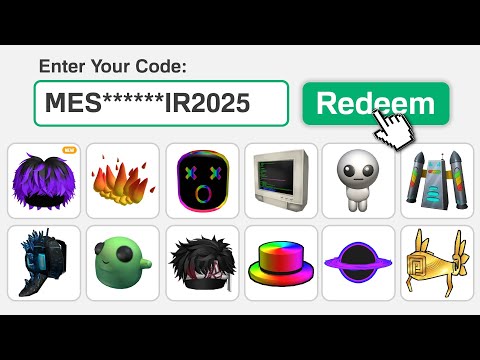 Roblox Promo Codes That ACTUALLY WORK [2025] #roblox