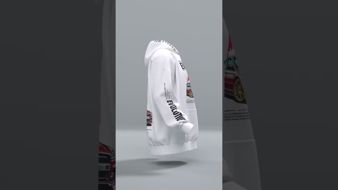 Easily create 3D mockups for your clothing brand #streetwear #blender #photoshop #3dmockup