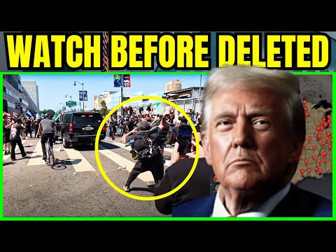 It’s a SETUP! LAPD Whistleblows as Fox Team Gets BOMBED on Air in LA Riot Zone!