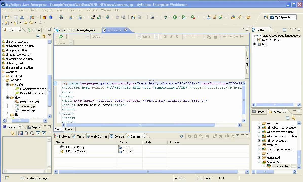 Spring Tutorial - Using Spring Web Flow (Part 1 of 2)