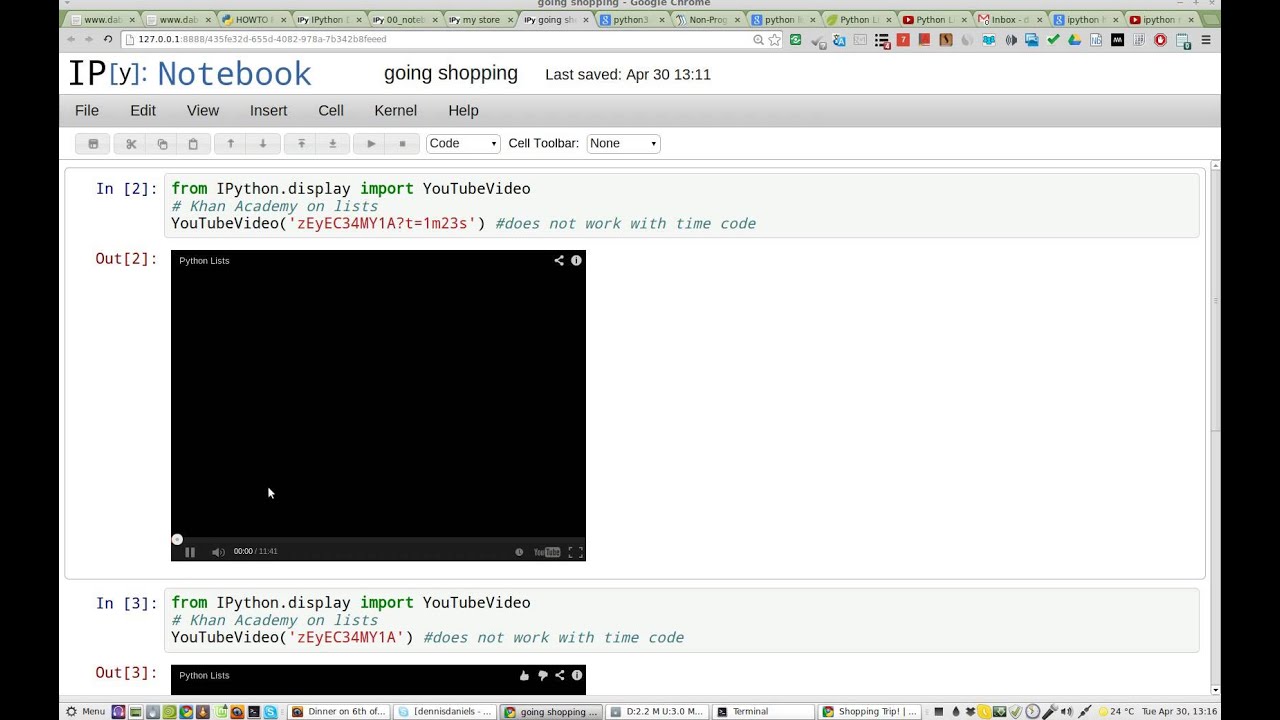 ipython github pull 2530 user request support for time code for youtube playback