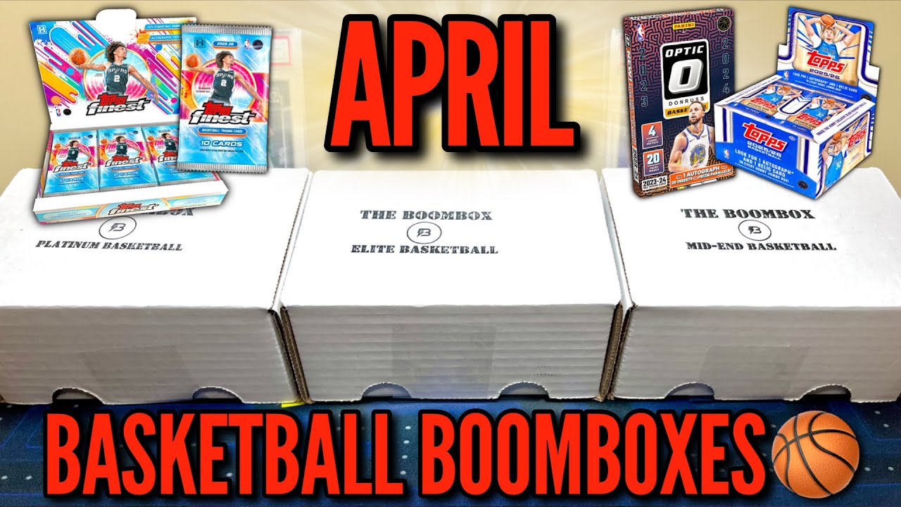 WE GOT FINEST BASKETBALL! 😳 April's Elite, Platinum, & Mid-End Basketball Boomboxes