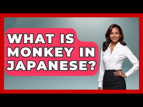 What Is Monkey In Japanese? - Japan Past and Present