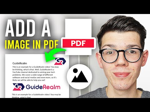 How To Insert Image In PDF File - Full Guide
