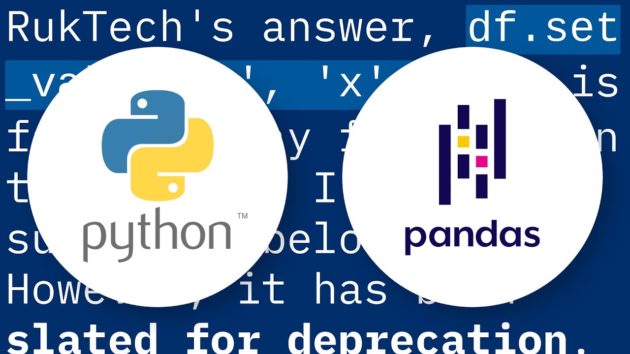 Set value for particular cell in pandas DataFrame using index
