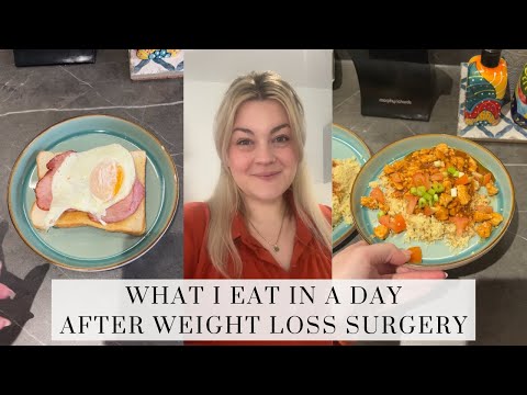 WHAT I EAT IN A DAY 6 Months After Weight Loss Surgery | Gastric Bypass