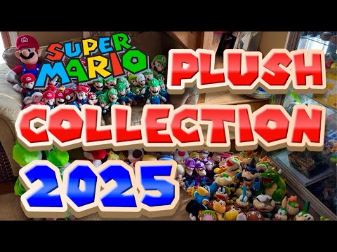 Super Mario Plush Collection 2025 - ThatWaluigiGuy