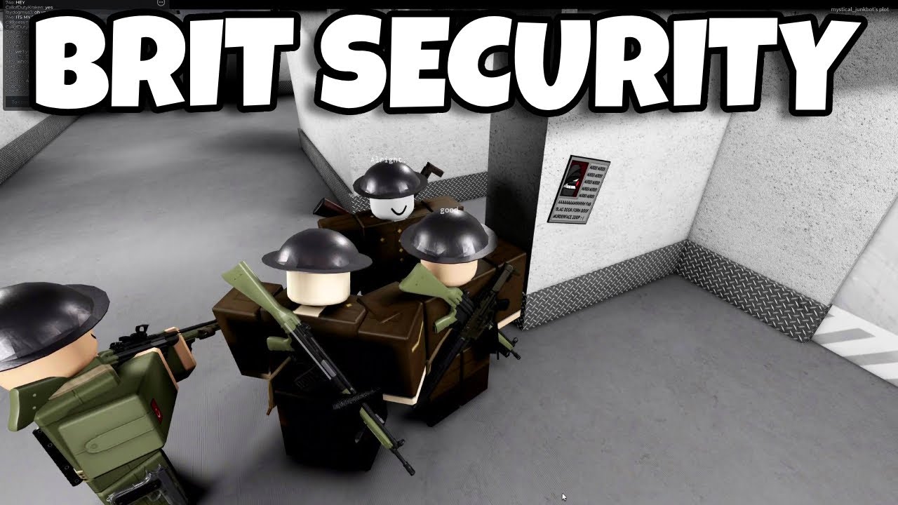 Brit Bunker Raid | Roblox Town