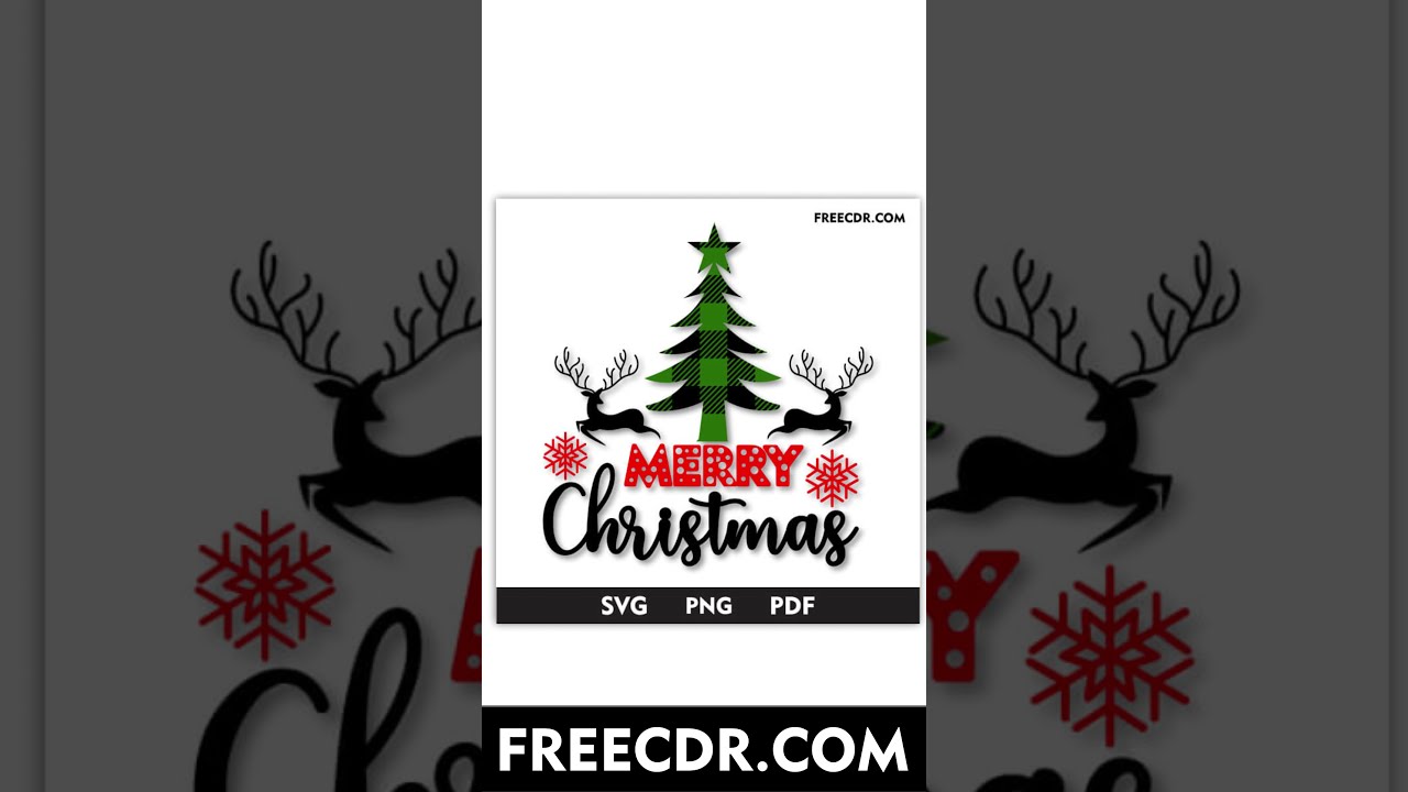 Merry Christmas Svg | Christmas Svg Free | Free Christmas Svg files for Cricut | Christmas Shirt Svg