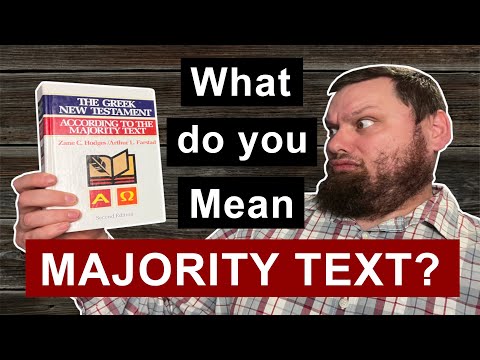 What is meant by the “Majority Text”? – biblebase