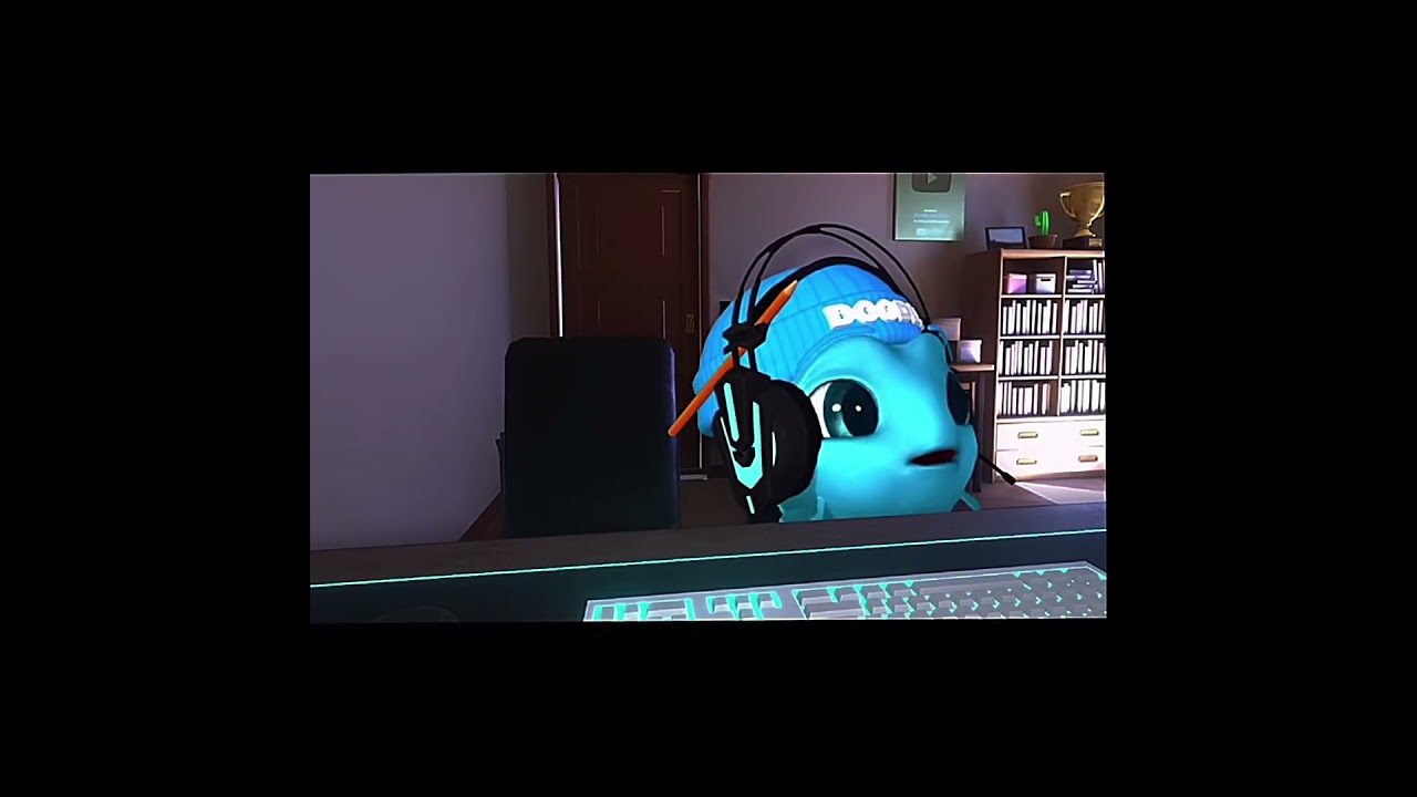 Doodle and arkey edit #memes #artist #funny ￼￼