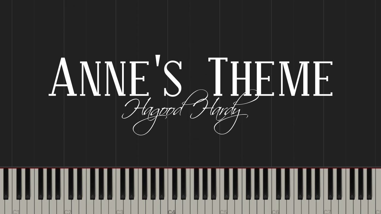 Anne's Theme - Hagood Hardy (Piano Tutorial)
