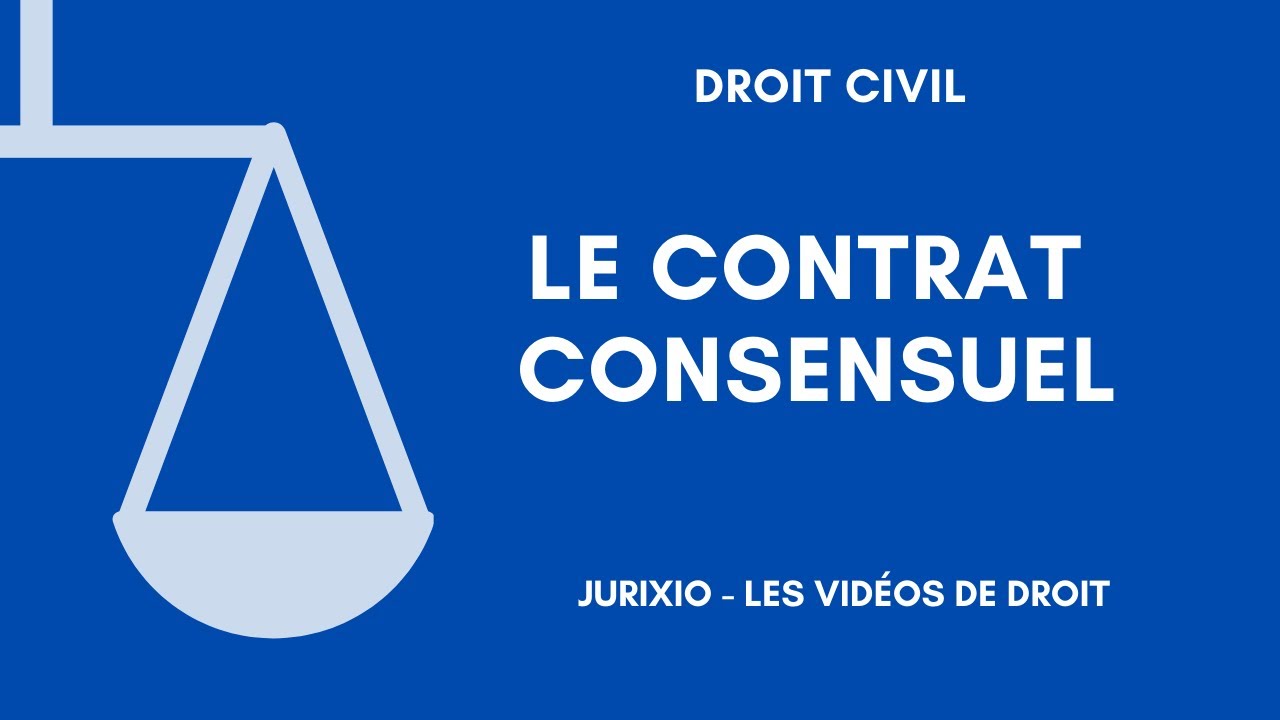 The consensual contract (definition and example)
