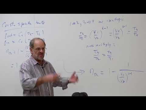 Thermodynamics: Otto cycle, Diesel cycle (29 of 51)