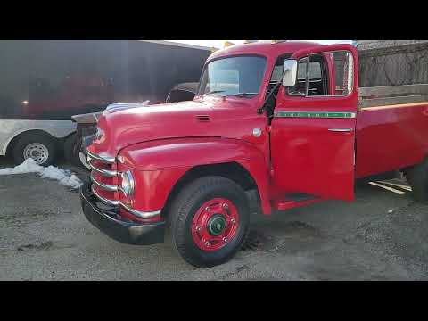 Test Drive in a Custom 1952 Diamond T 332 Custom Pickup Truck With 90s Bed For Sale