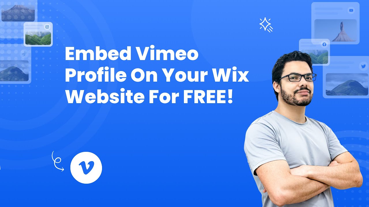 How to embed Vimeo Profile on your Wix website for FREE?