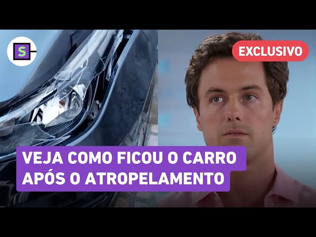 Kayky Brito: veja como ficou carro após atropelamento no Rio