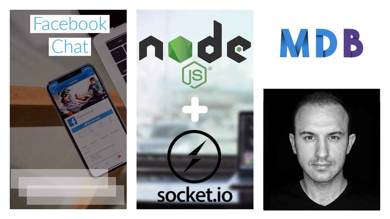 Facebook Chat App using Node.js and Socket.io