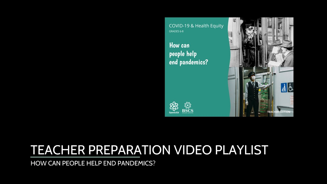 COVID-19 & Health Equity, Middle School Science - OpenSciEd