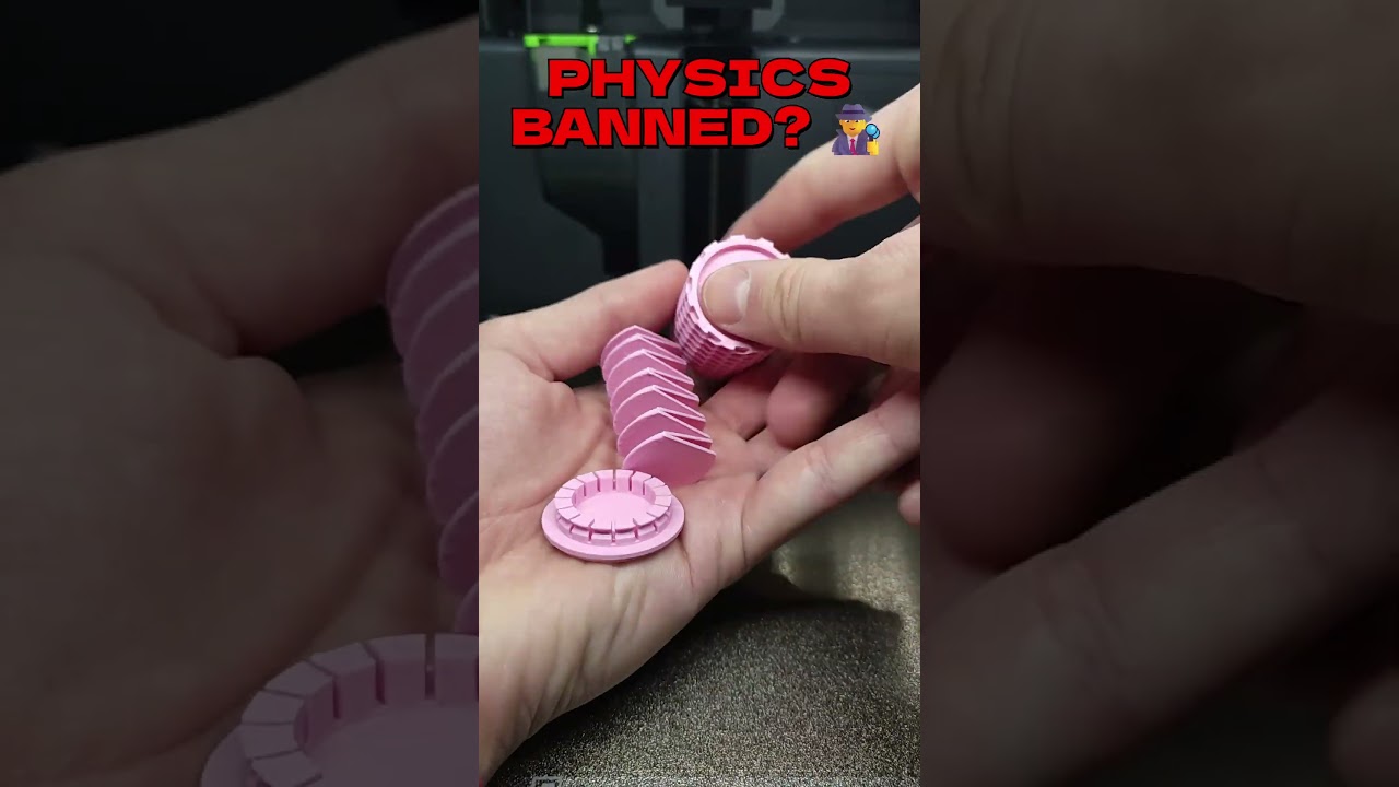 REAL LIFE GLITCH? 🌸#3dprinting #timelapse #satisfying #tech #wow #technology #fidget