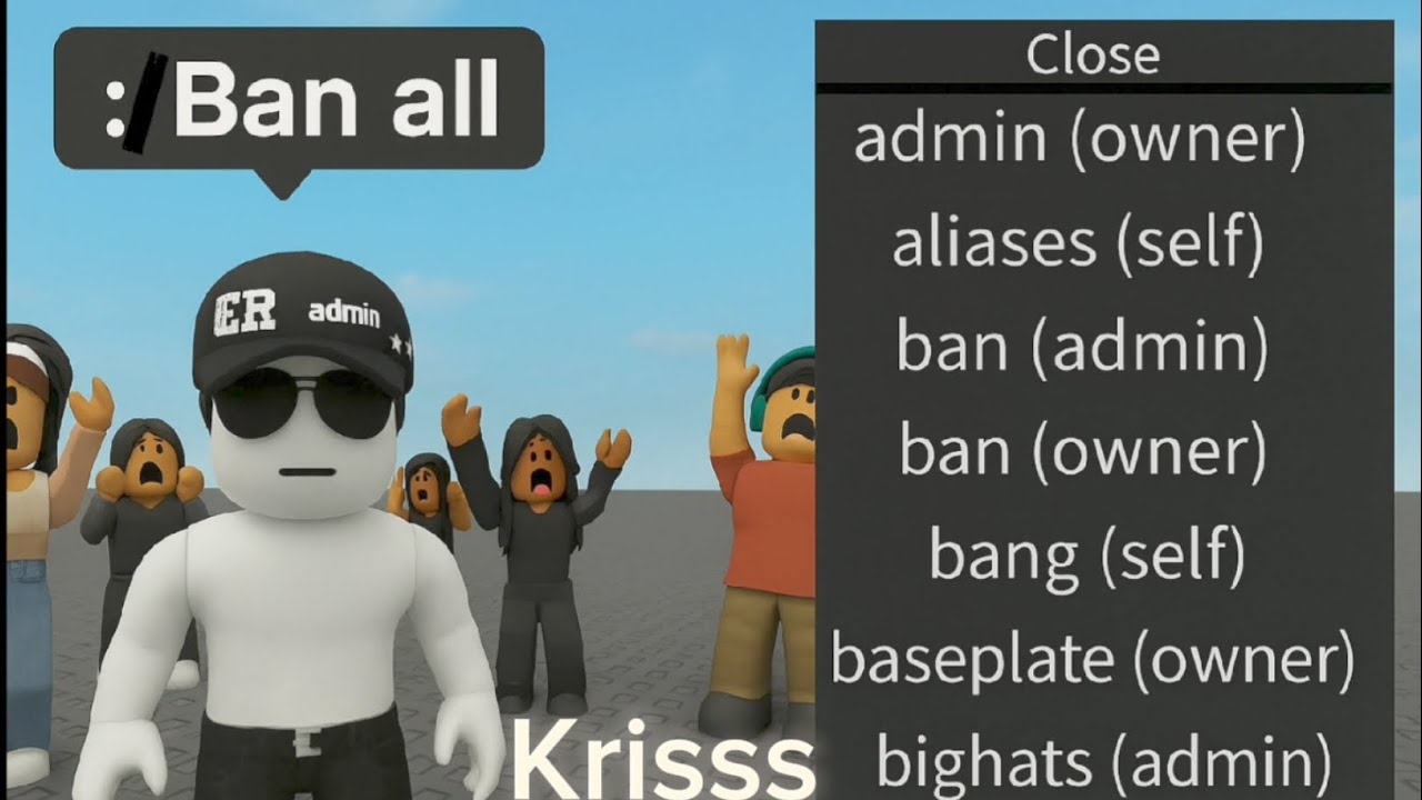 The Best FE Admin Script In Roblox [QuirkyCMD]
