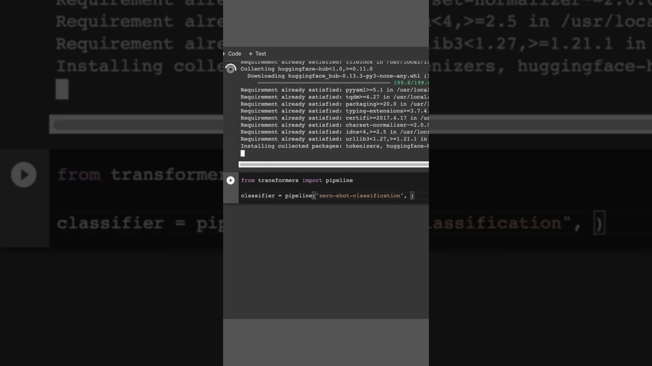 Text classification with custom labels without training the model | python | ai  #transformers  #nlp