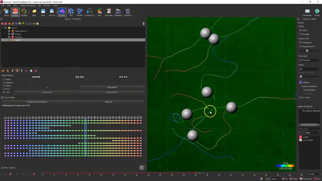 Lesson 9 - Become a Master of Tracking in Imaris