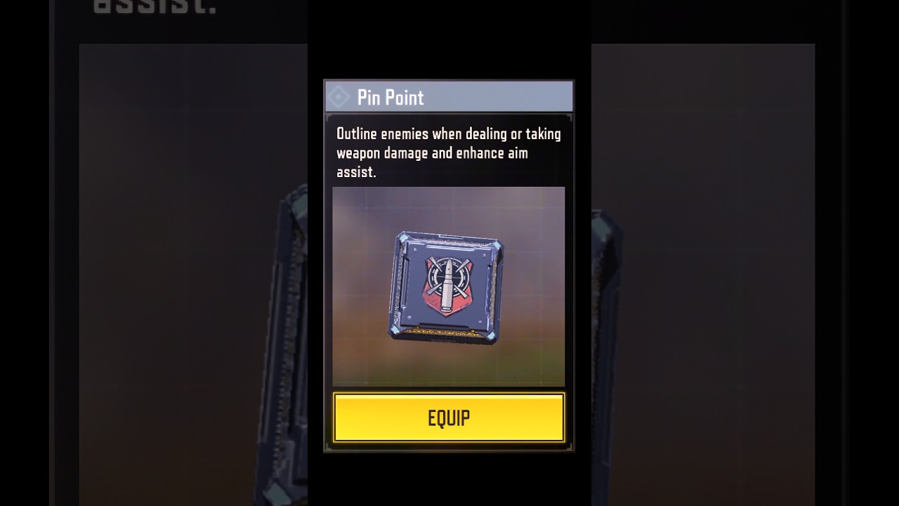 How pin point perk works 🔥#callofdutymobile #codmobile #codm #pinpoint #perk #tutorial #callofduty