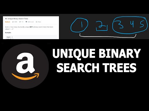 Unique Binary Search Trees - Leetcode 96 - Python Dynamic Programming