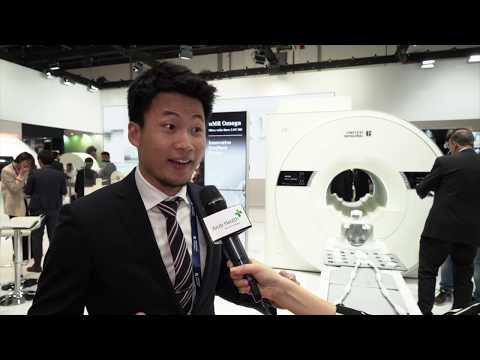 Jay, Wong Weng Hang from United Imaging speaking to Arab Health TV