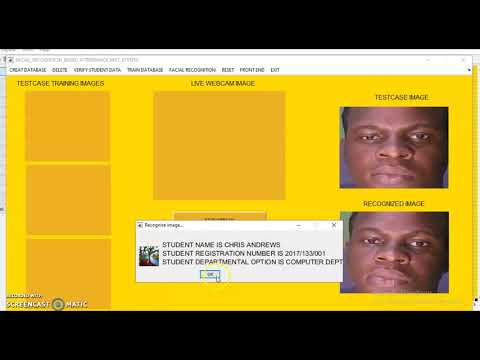 Facial Recognition Based Attendance Management System