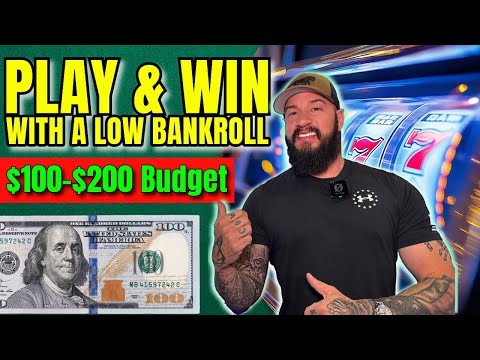 Tips to Play and Win with $100 at Slots! π° Making Small Budgets Last!