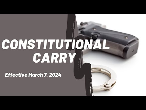 Constitutional Carry in South Carolina | Charleston, SC Criminal Defense Attorney
