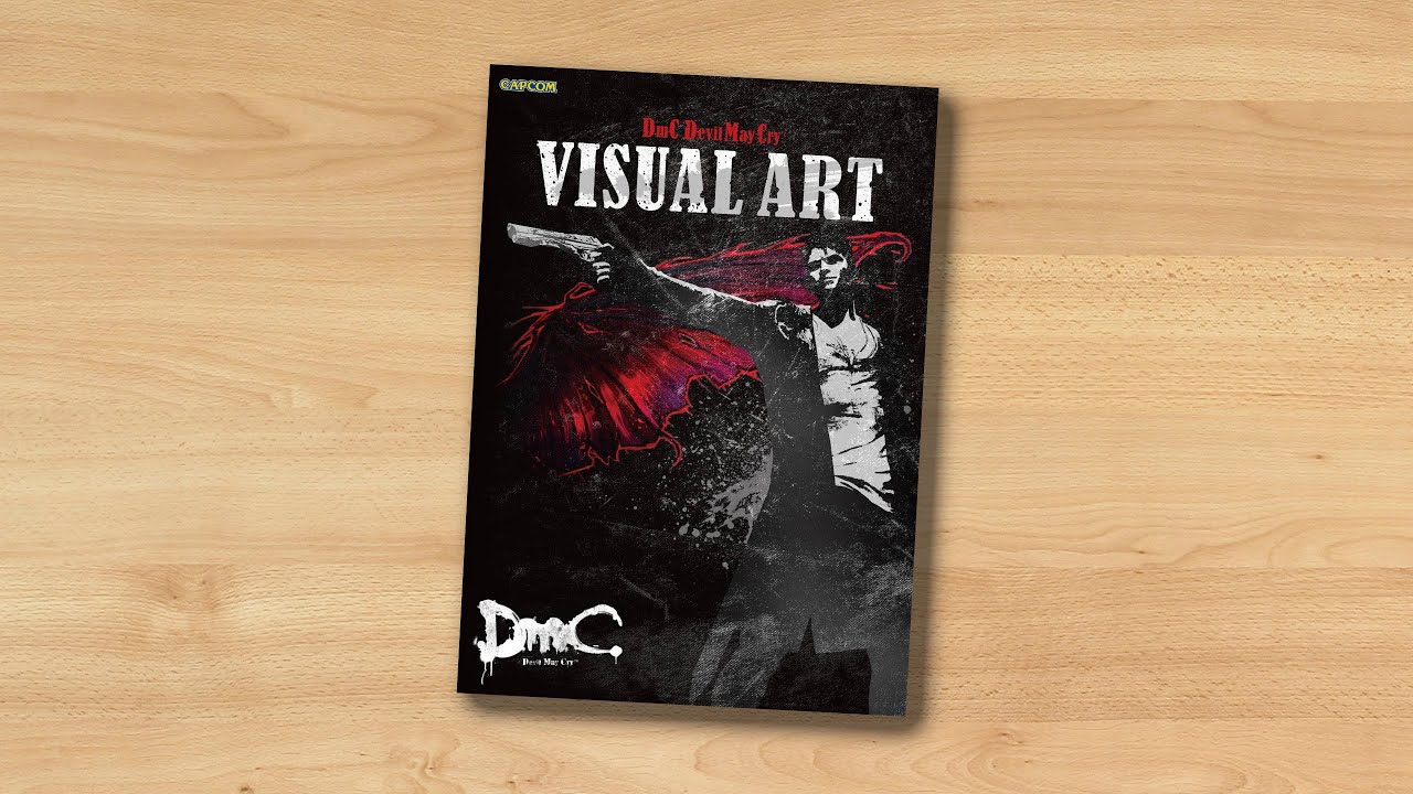 DMC Devil May Cry Visual Art English (book flip)