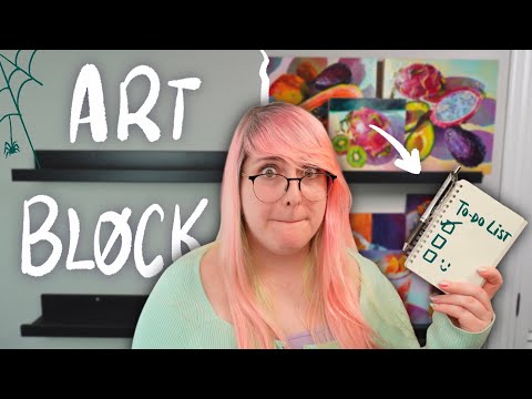 Can you FIX your ART BLOCK? The to-do list!
