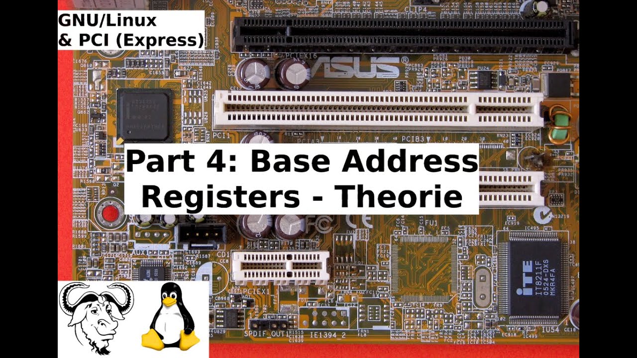 GNU/Linux & PCI (Express) - Part  4: Base Address Registers - Theorie