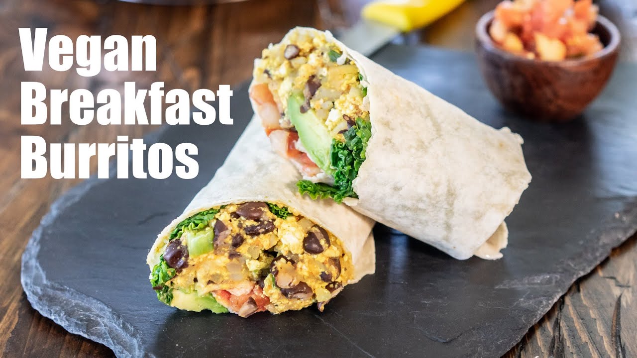 Vegan Breakfast Burritos! | One Ingredient Chef