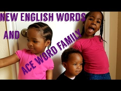 New English words and word family of Ace