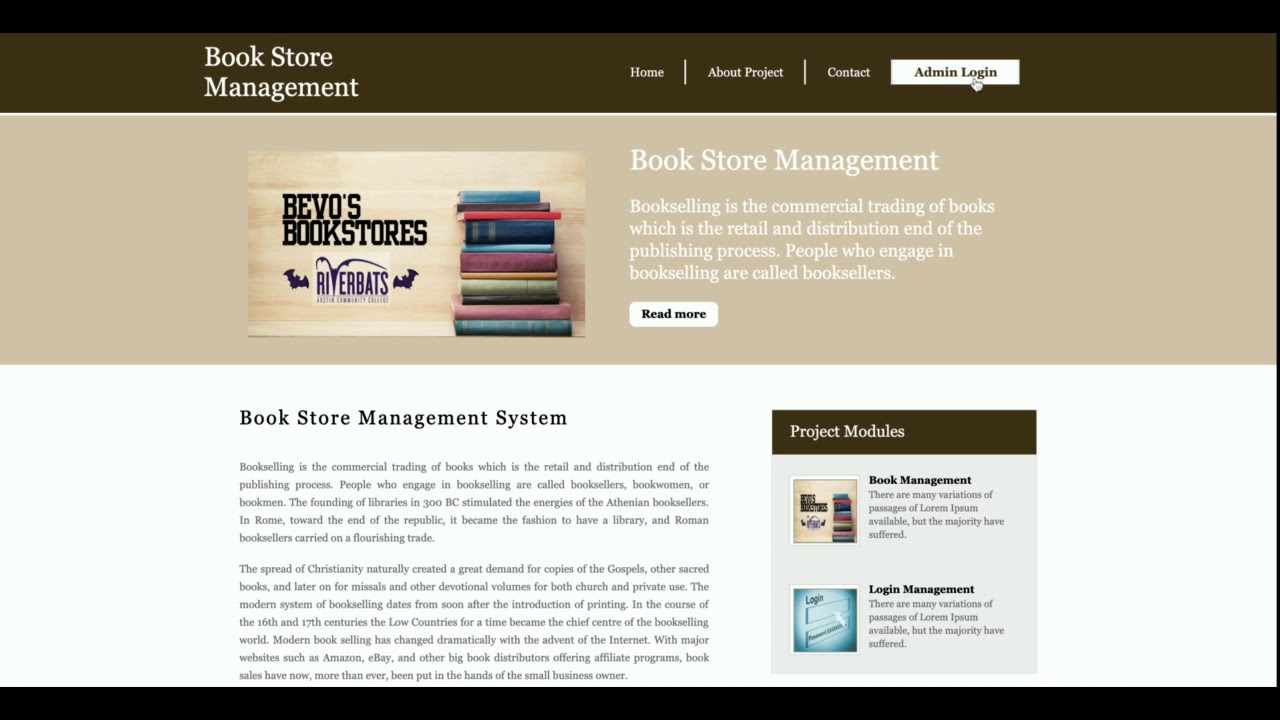 Book Store Management System | Python Django Project Tutorial
