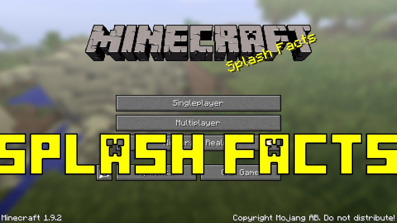 Minecraft - 10 Splash Text Facts You Might Not Know