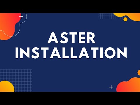 How to download, install, activate trial version of ASTER