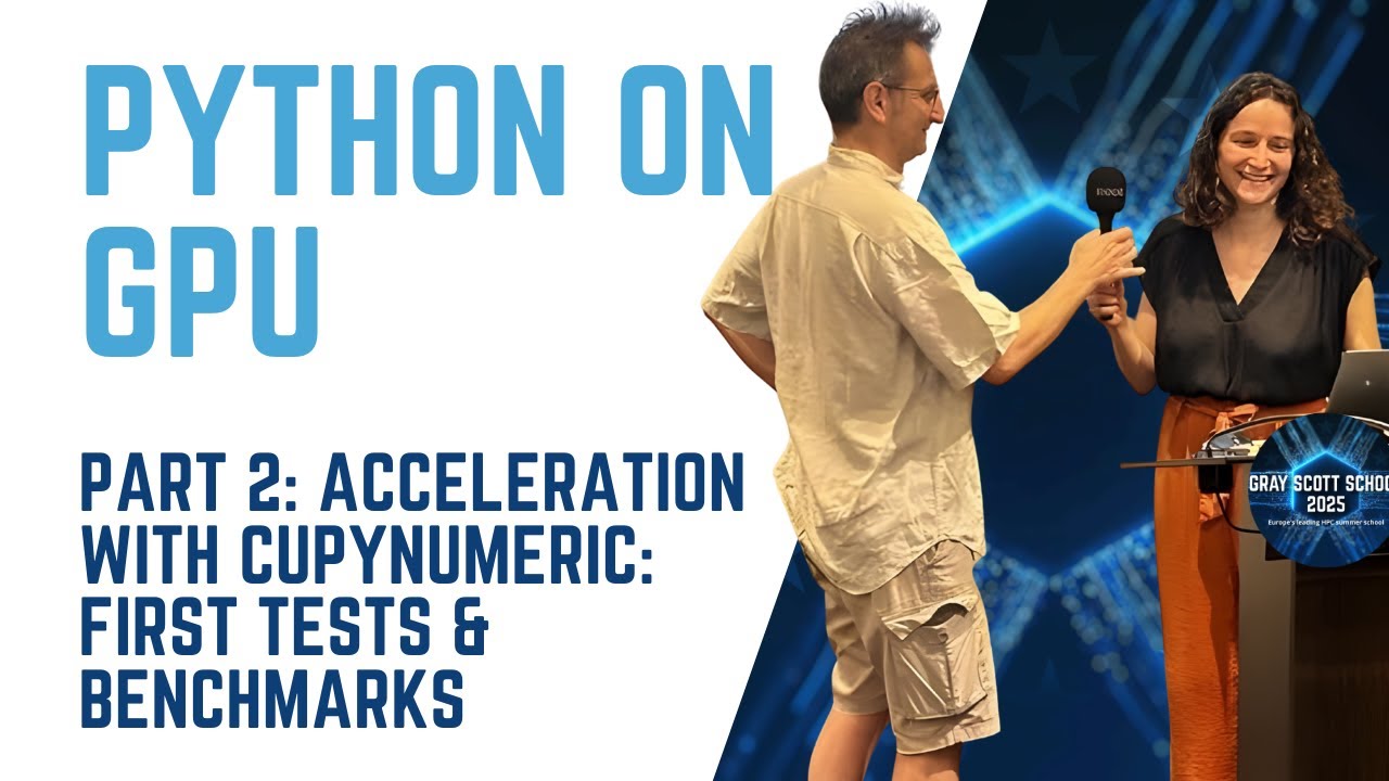 Python GPU Acceleration with CuPyNumeric: First tests & Benchmarks