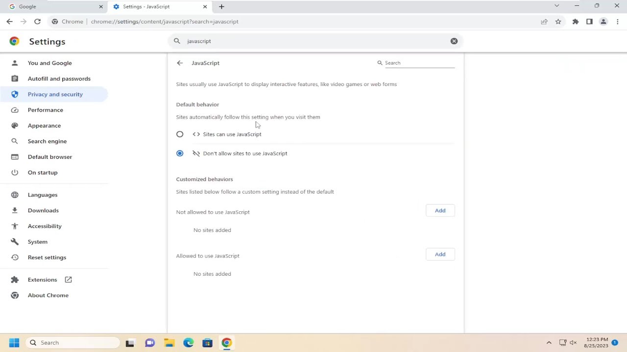 How to Enable and Disable JavaScript in Google Chrome [Guide]