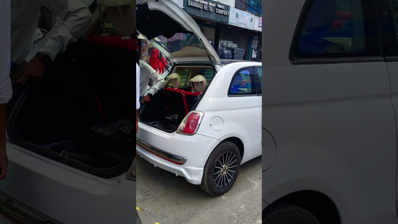 FIAT Mini Cooper🔥#sticker ।। car modyfied #tattoo