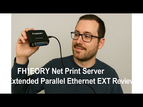 🌐 FHIEORY Net Print Server Extended Parallel Ethernet EXT Review 🖥️