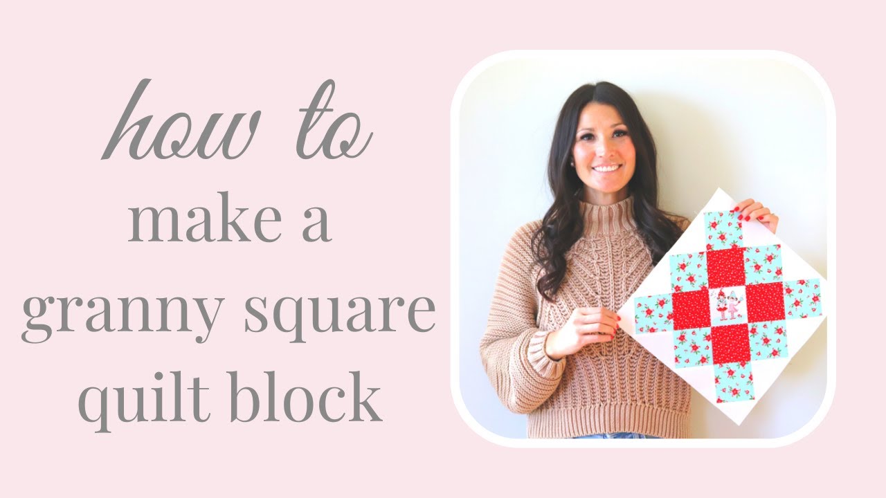 How to Make a Granny Square Quilt Block | Full Tutorial