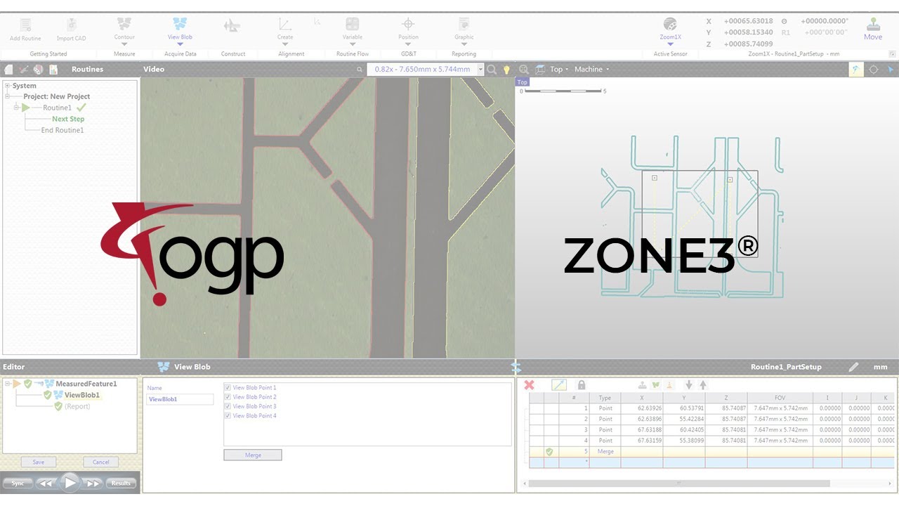 ZONE3 Metrology Software Overview